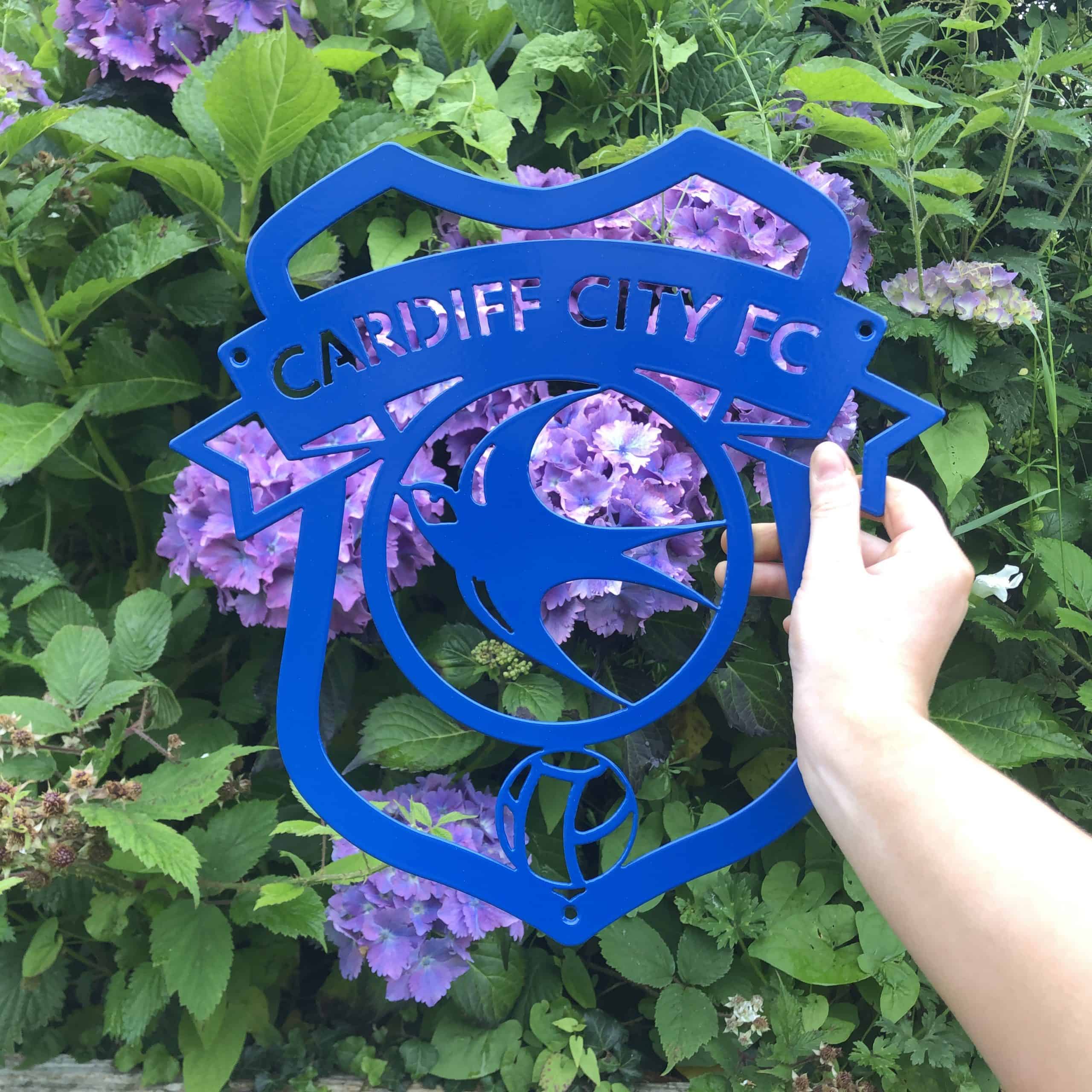 Cardiff City FC – Creative Metal Art